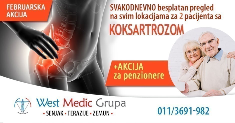 Februarska akcija: koksartroza | West Medic