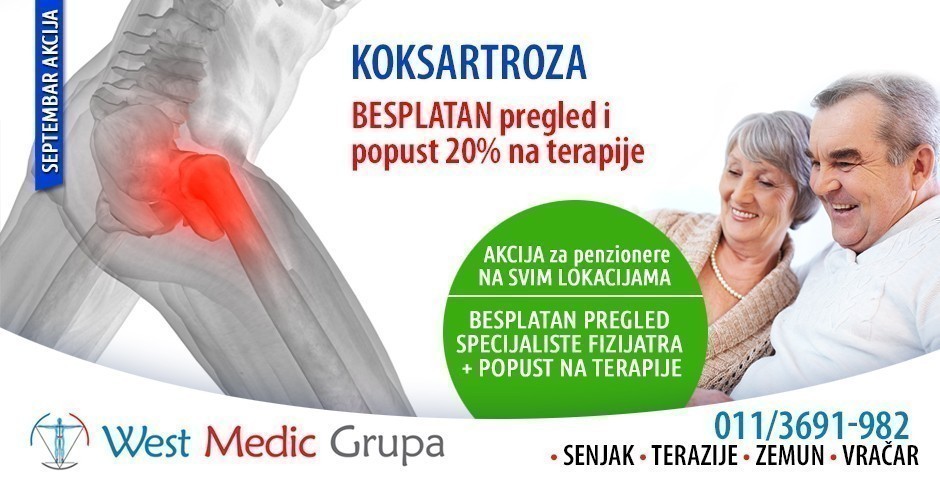Septembarska akcija: koksartroza | West Medic